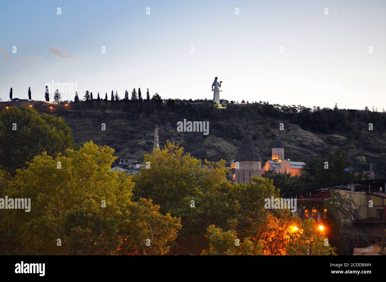 Tbilisi Mother of Georgia Monument Stock Photo - Alamy