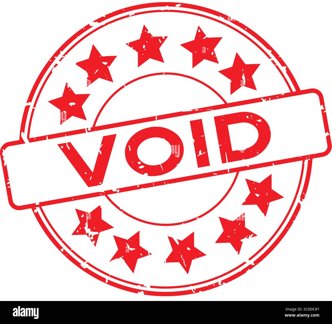 Red Void Stamp