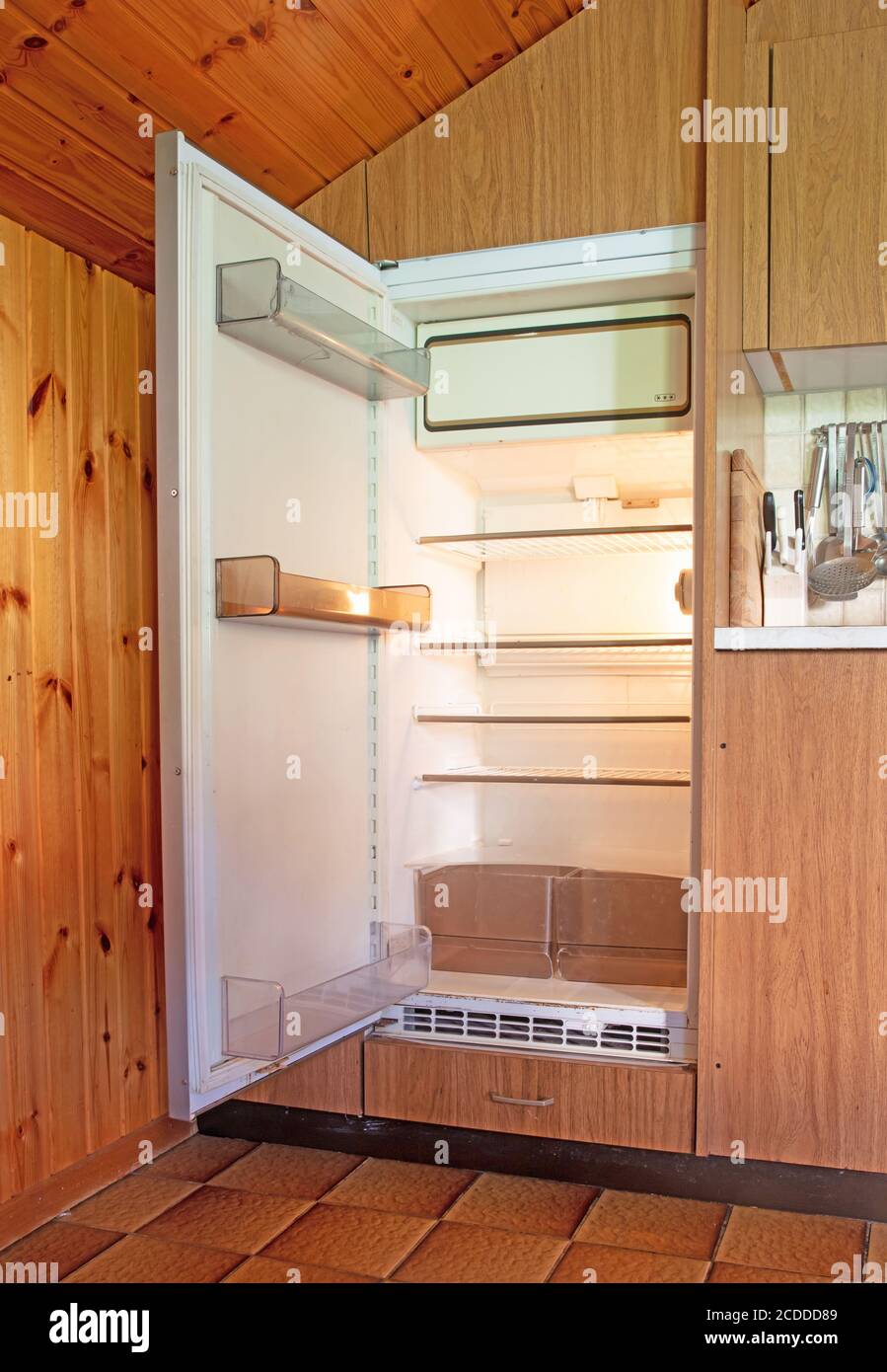 Old Dirty Empty Fridge High Resolution Stock Photography and Images - Alamy