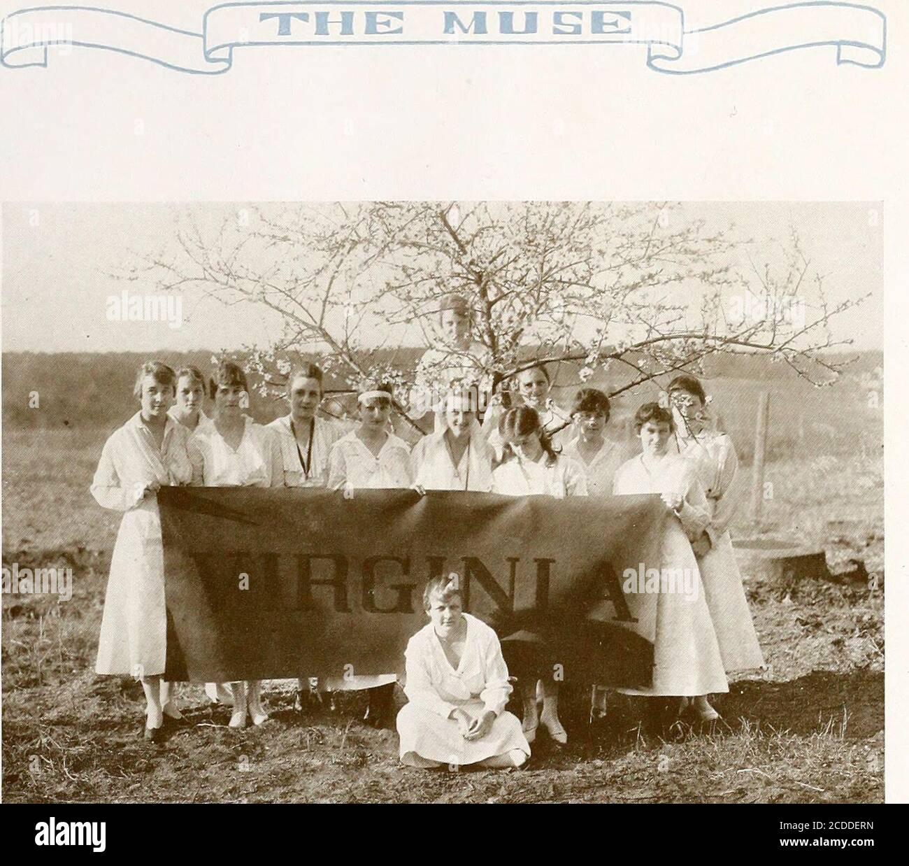 . The Muse [1917] . Colors: Blue and white Rubie Thorn. .. Ethel Yates ...