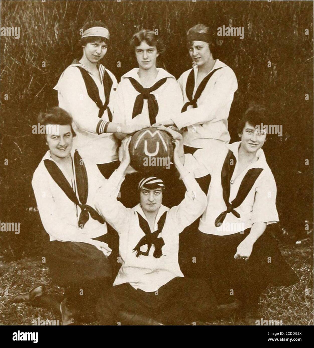 . The Muse [1917] . Mu Basketball Teams First Team Camilla McMuIlan ...