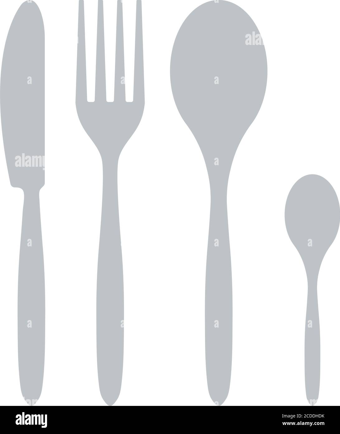 Silver fork icon image Cut Out Stock Images & Pictures - Alamy