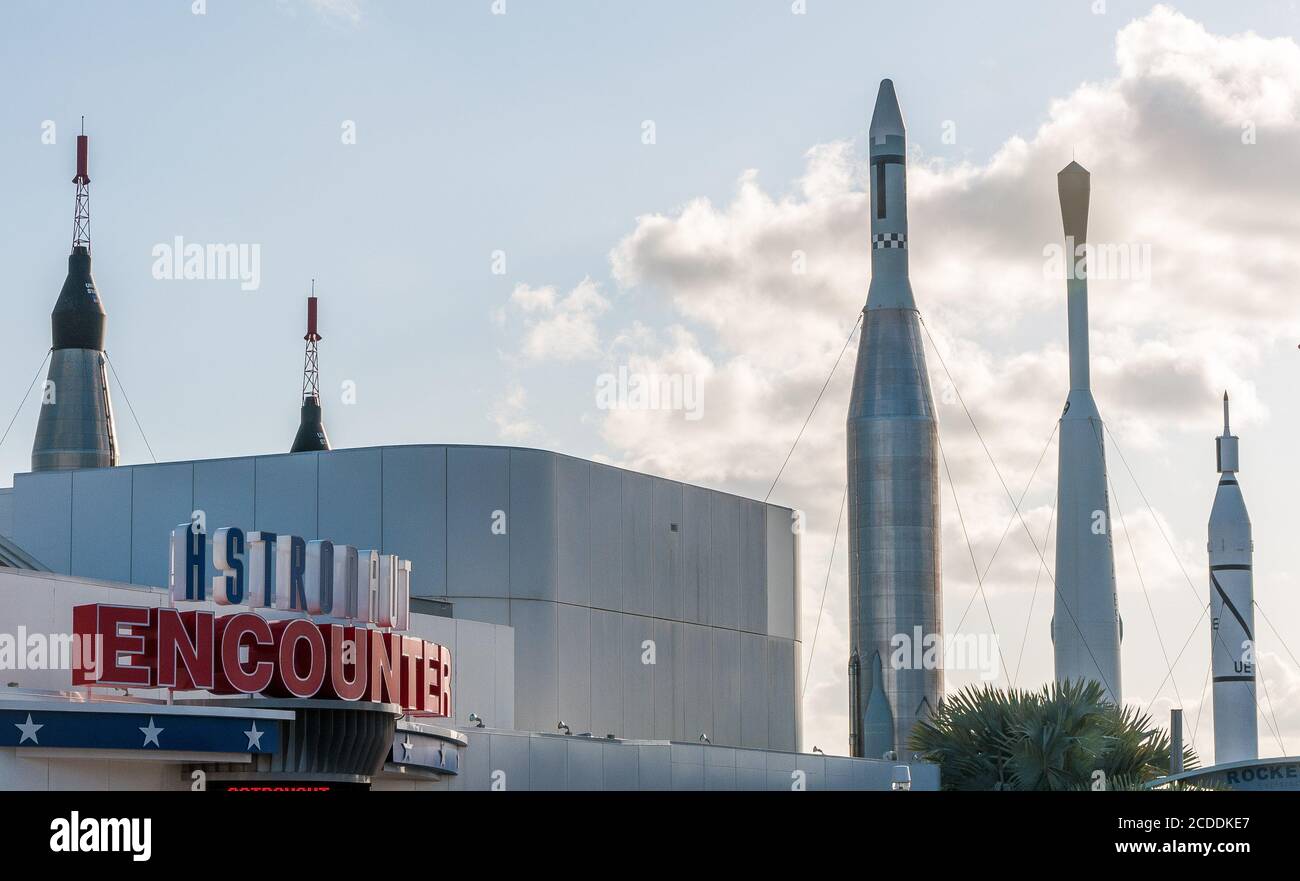 Kennedy space center rockets museum hi-res stock photography and images ...