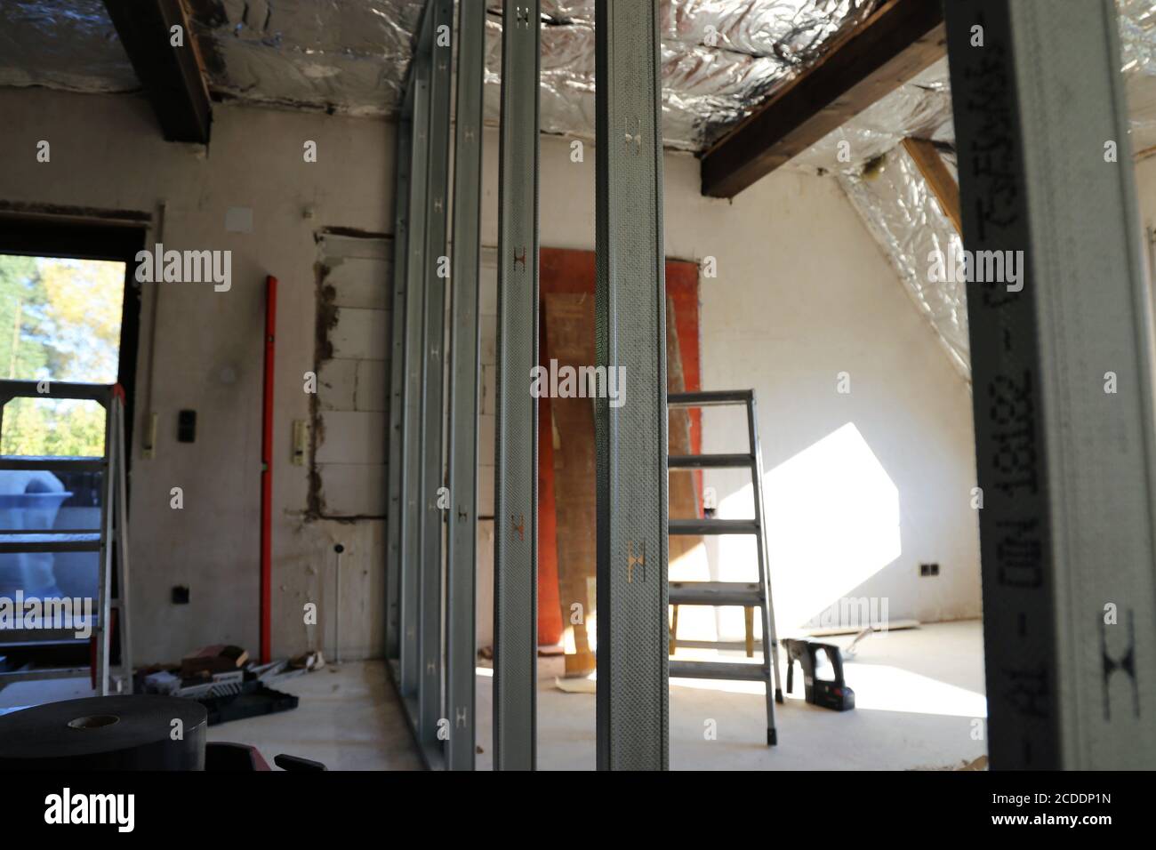 Dry construction, drywall construction Stock Photo - Alamy