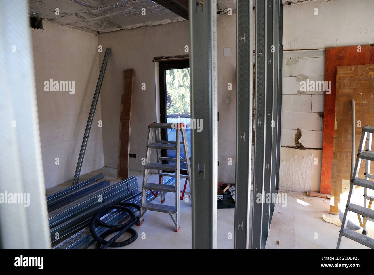Dry construction, drywall construction Stock Photo - Alamy