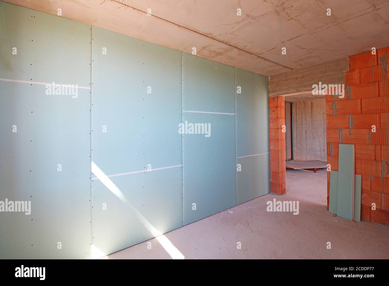 Dry construction, drywall construction Stock Photo - Alamy