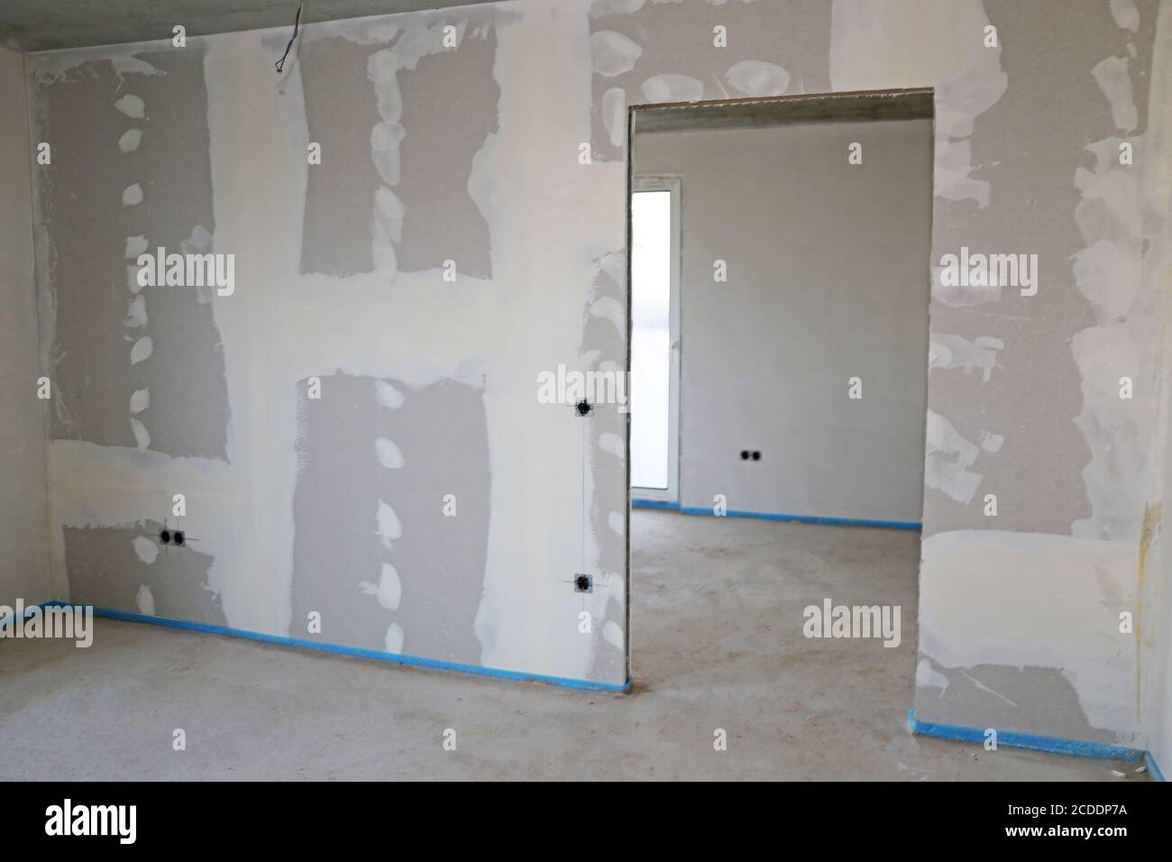 Dry construction, drywall construction Stock Photo - Alamy