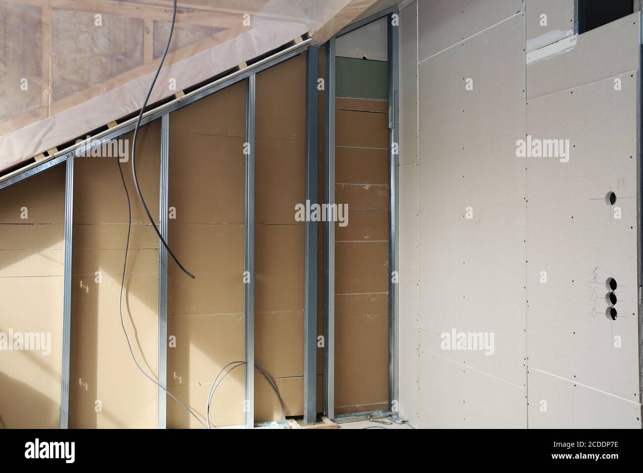 Dry construction, drywall construction Stock Photo - Alamy