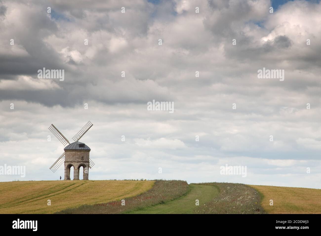 landscape image of Chesterton Windmill a 17th century windmill with a ...