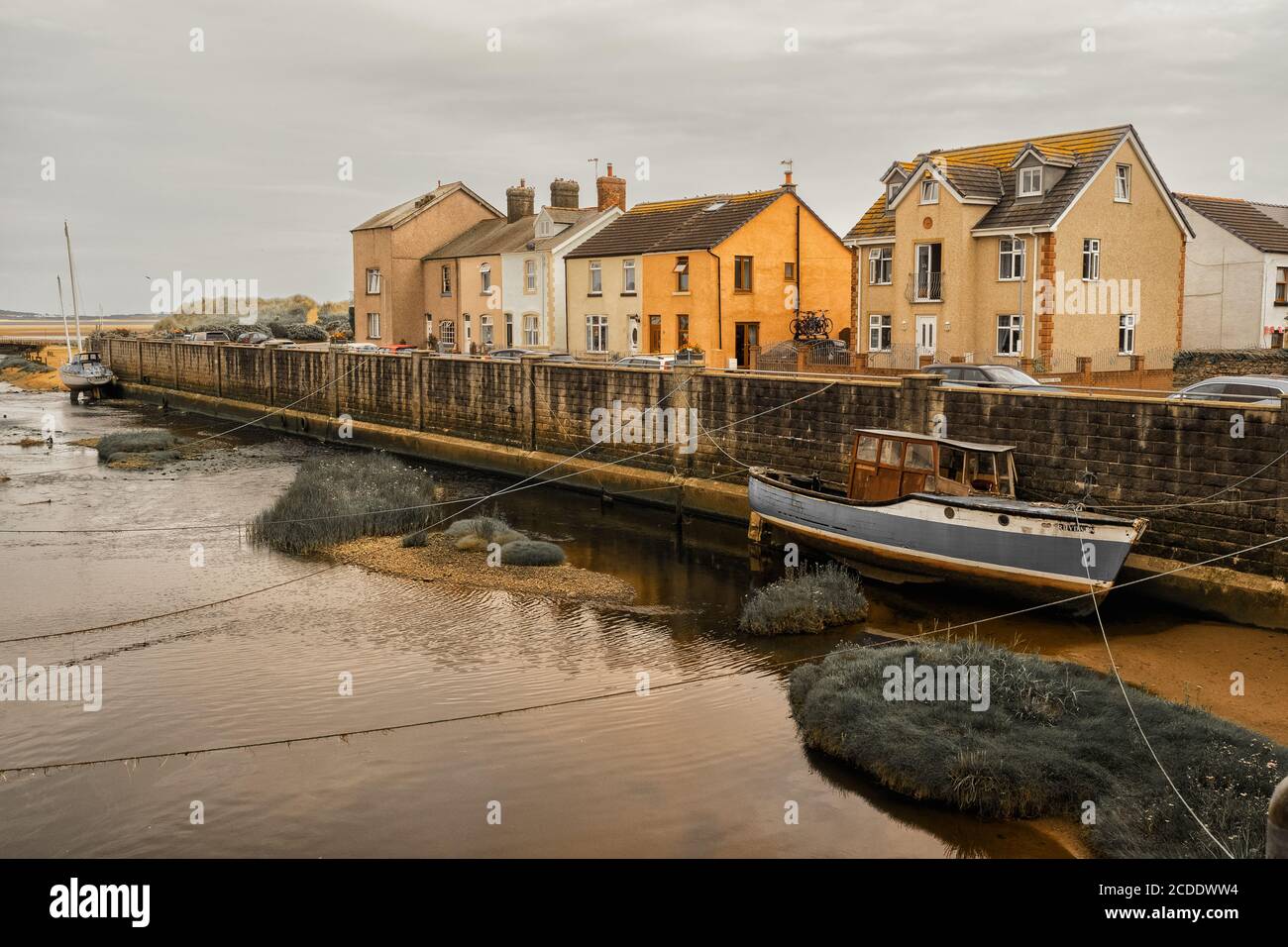 The village of Haverigg lies on the Duddon Estuary a short distance ...