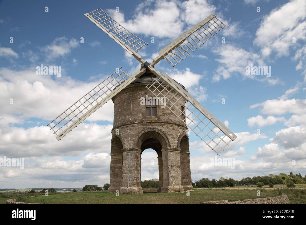 landscape image of Chesterton Windmill a 17th century windmill with a ...