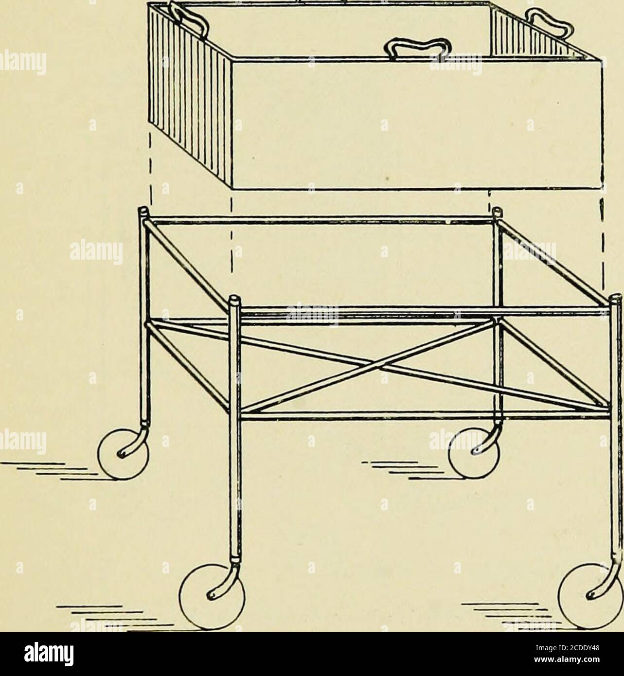 . The practice of anæsthetics . ^ V BASKET Fig. 12.—Arrangement for ...