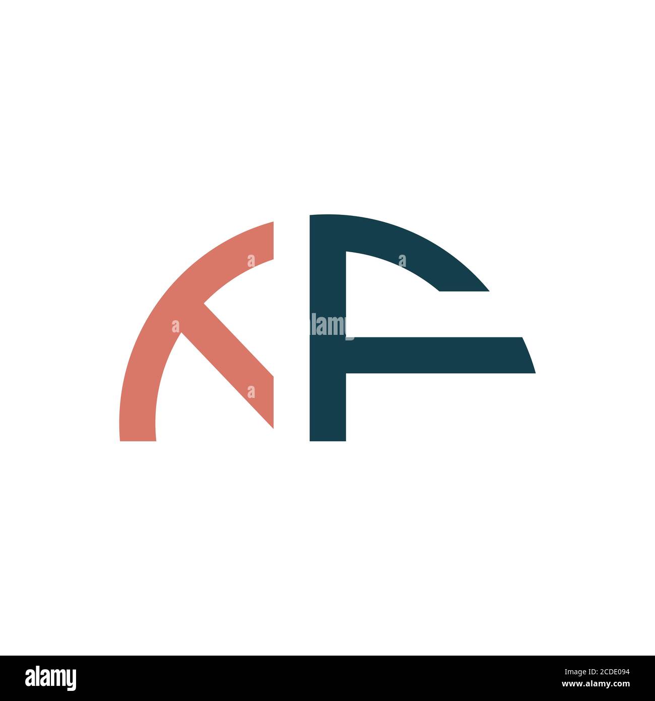 Initial letter tf logo or ft logo vector design template Stock Vector ...