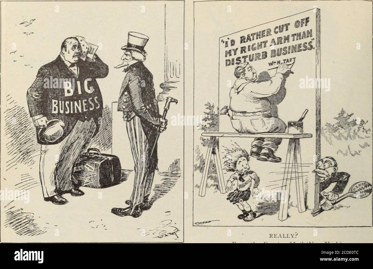 Corn law cartoons hi-res stock photography and images - Alamy