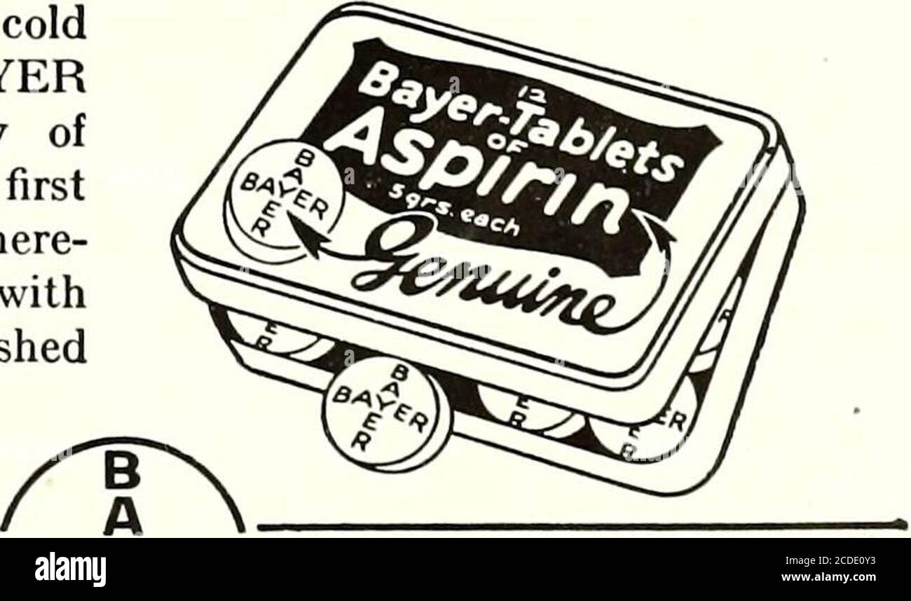 Bayer aspirin tablets hi-res stock photography and images - Alamy