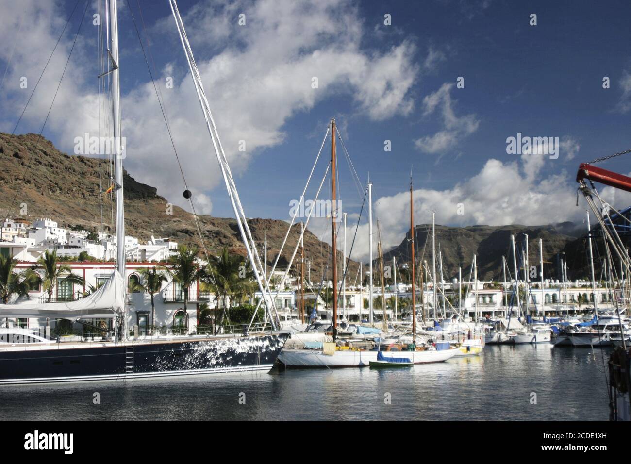 Puerto de Mogán Stock Photo - Alamy