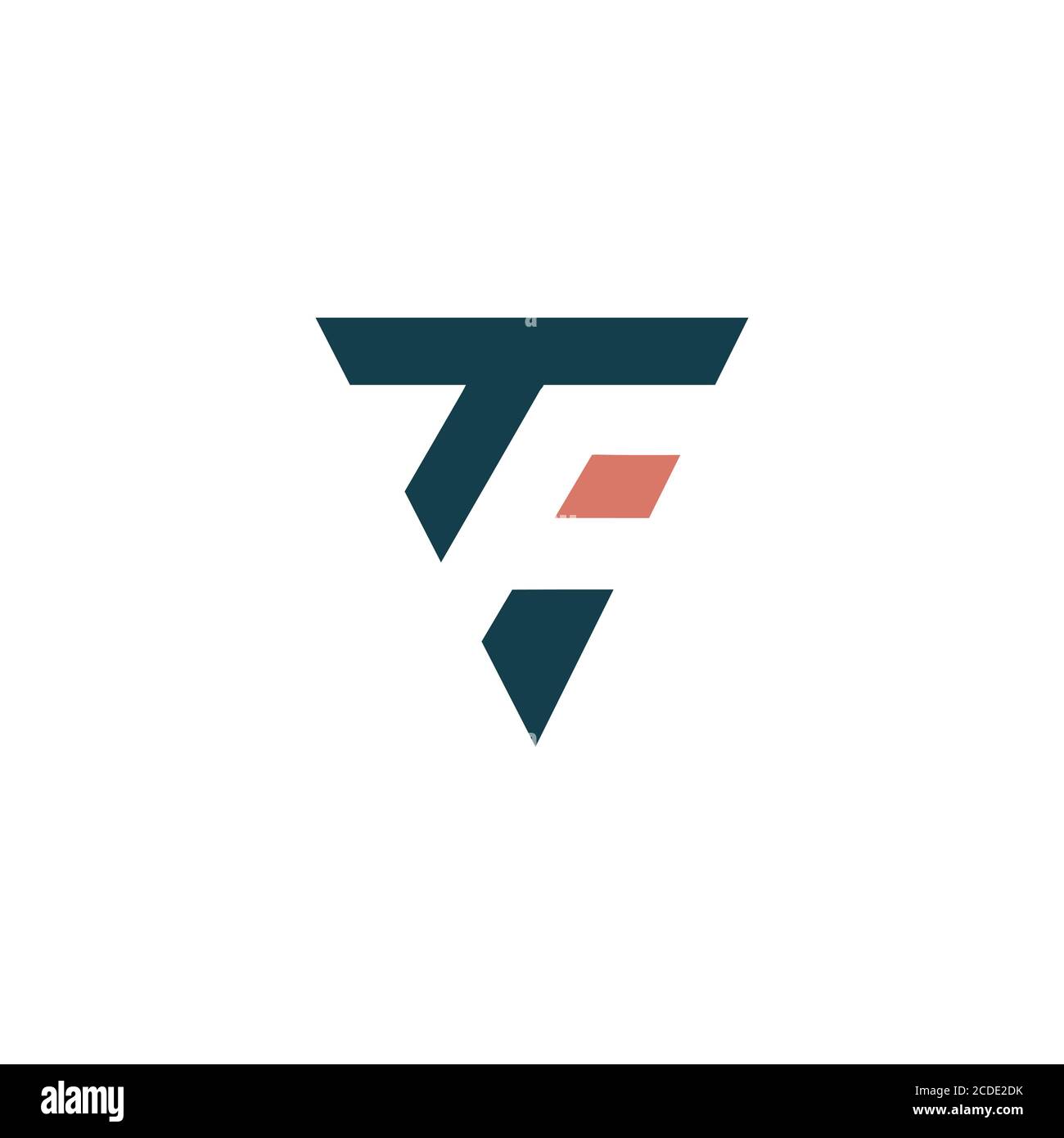 Initial letter tf logo or ft logo vector design template Stock Vector ...