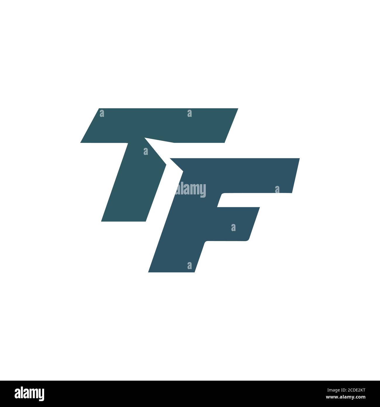 Tf letter logo Cut Out Stock Images & Pictures - Alamy