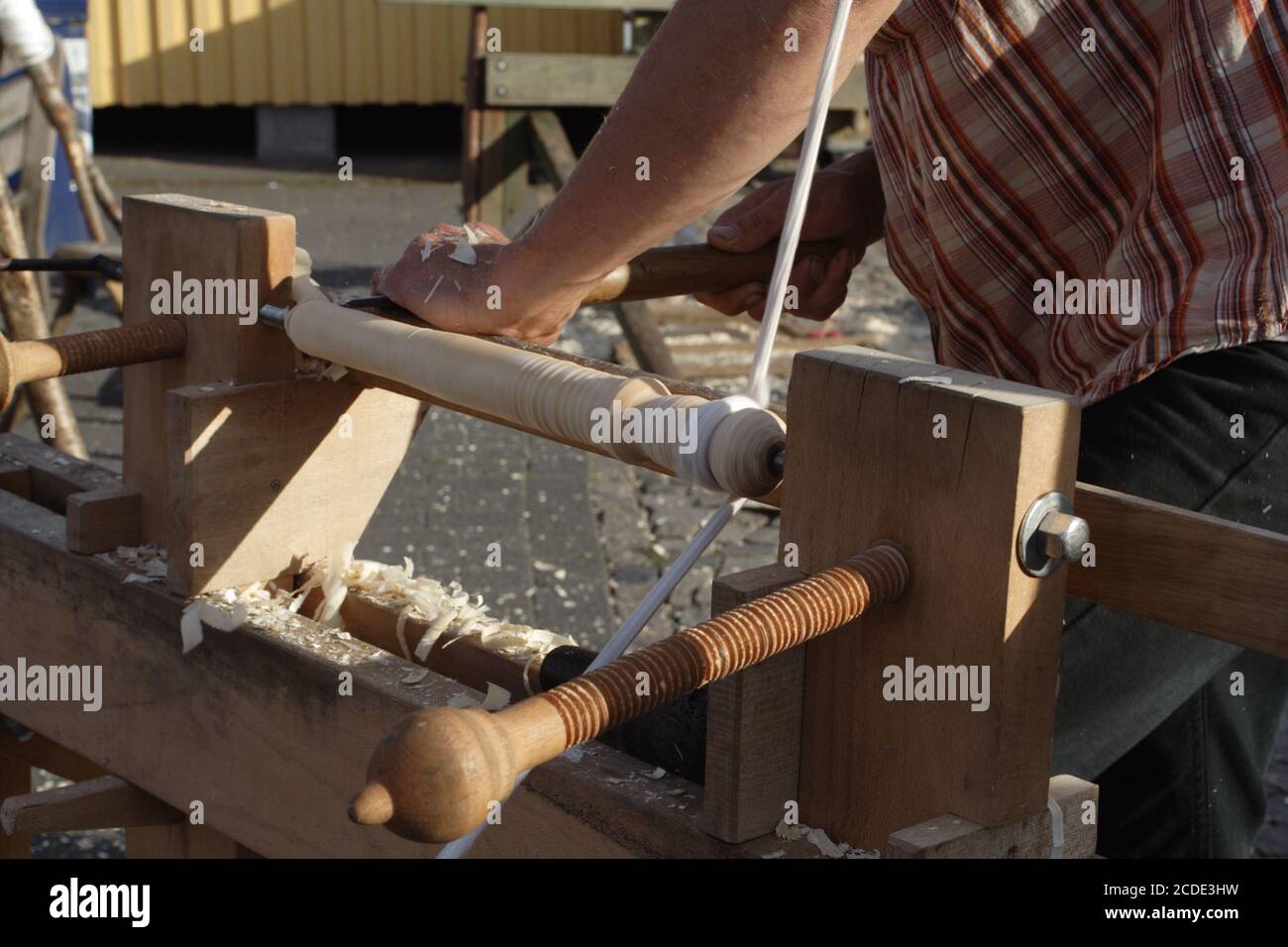 Pole lathe hi-res stock photography and images - Alamy