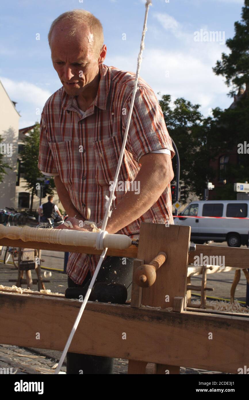 Pole lathe hi-res stock photography and images - Alamy