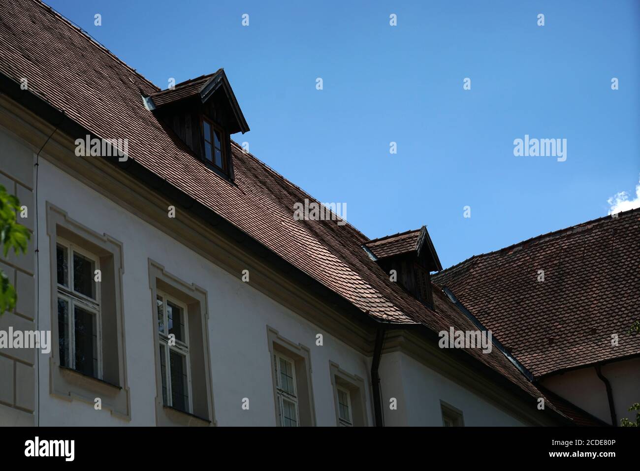 Building with windows during the daytime in Bavaria, Germany Stock ...
