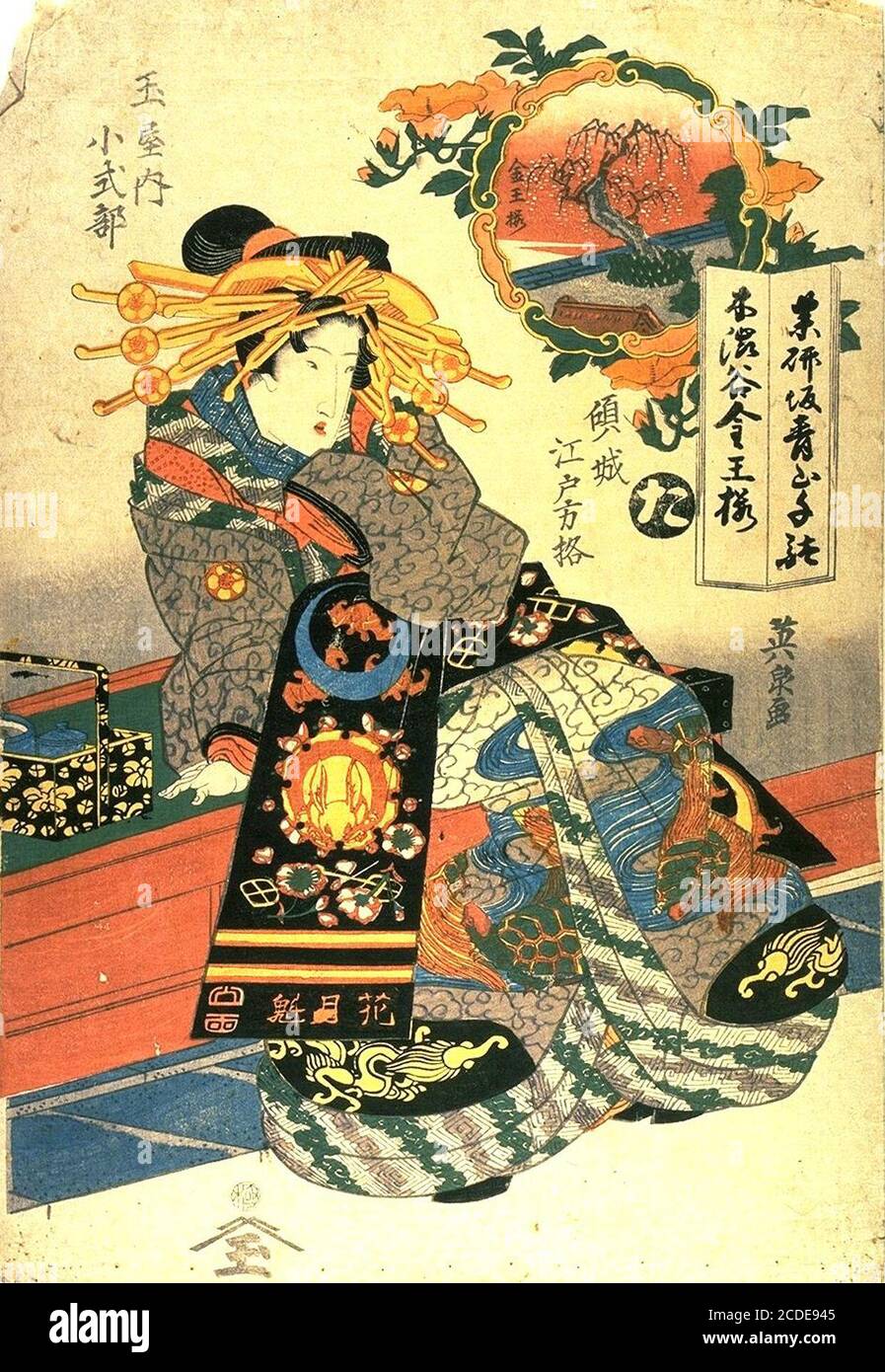 Vintage japanese art hi-res stock photography and images - Alamy
