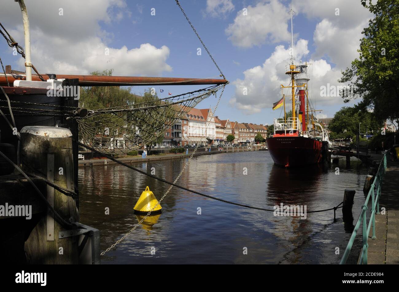Museum harbour in Emden Stock Photo - Alamy