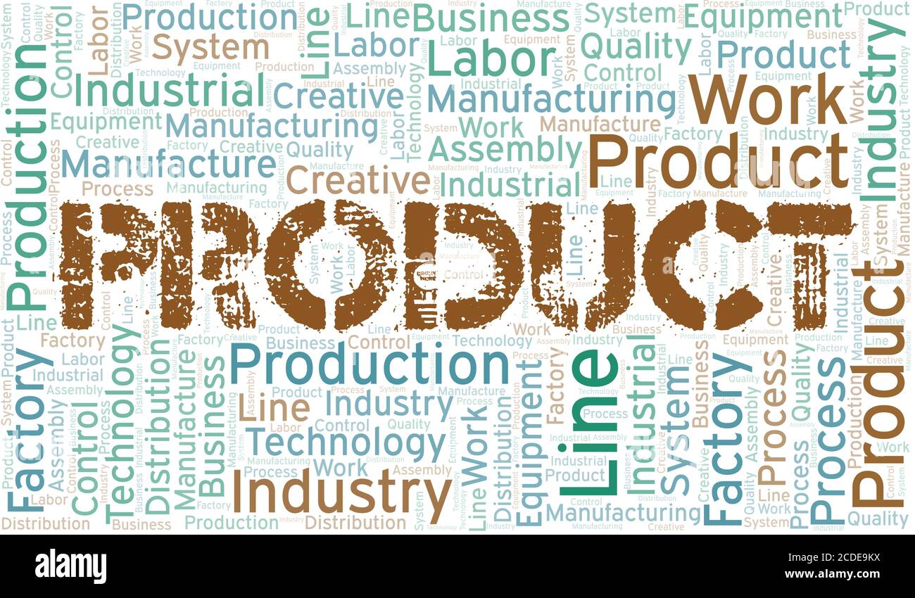 Product word cloud create with the text only Stock Vector Image & Art ...