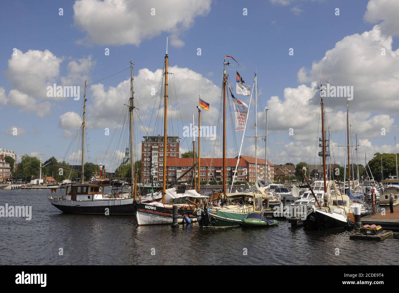 Port of Emden Stock Photo - Alamy