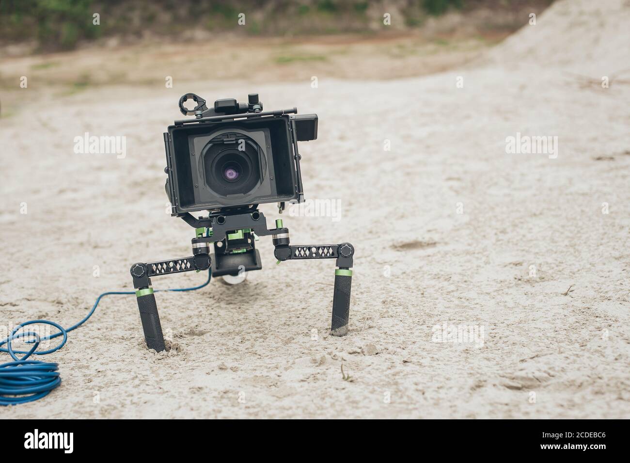 Filming tv behind lens hi-res stock photography and images - Alamy