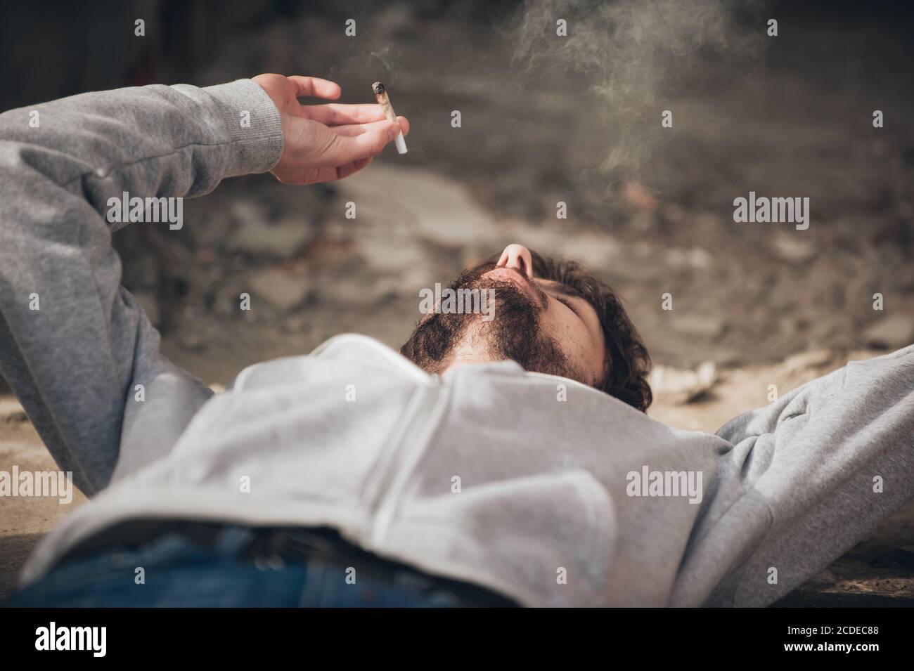 Young People Smoking Weed High Resolution Stock Photography and Images ...