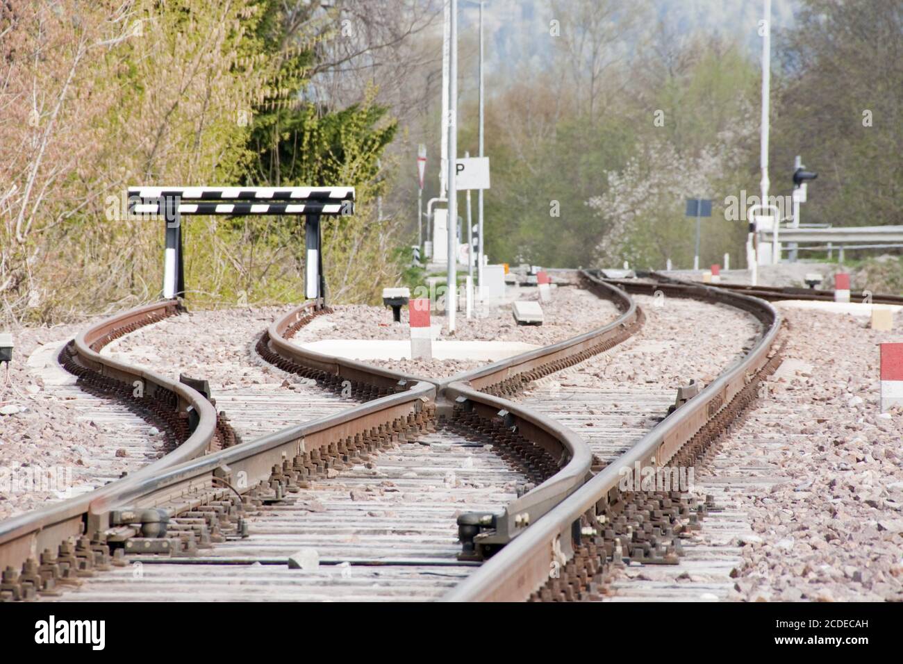 Rail raods hi-res stock photography and images - Alamy