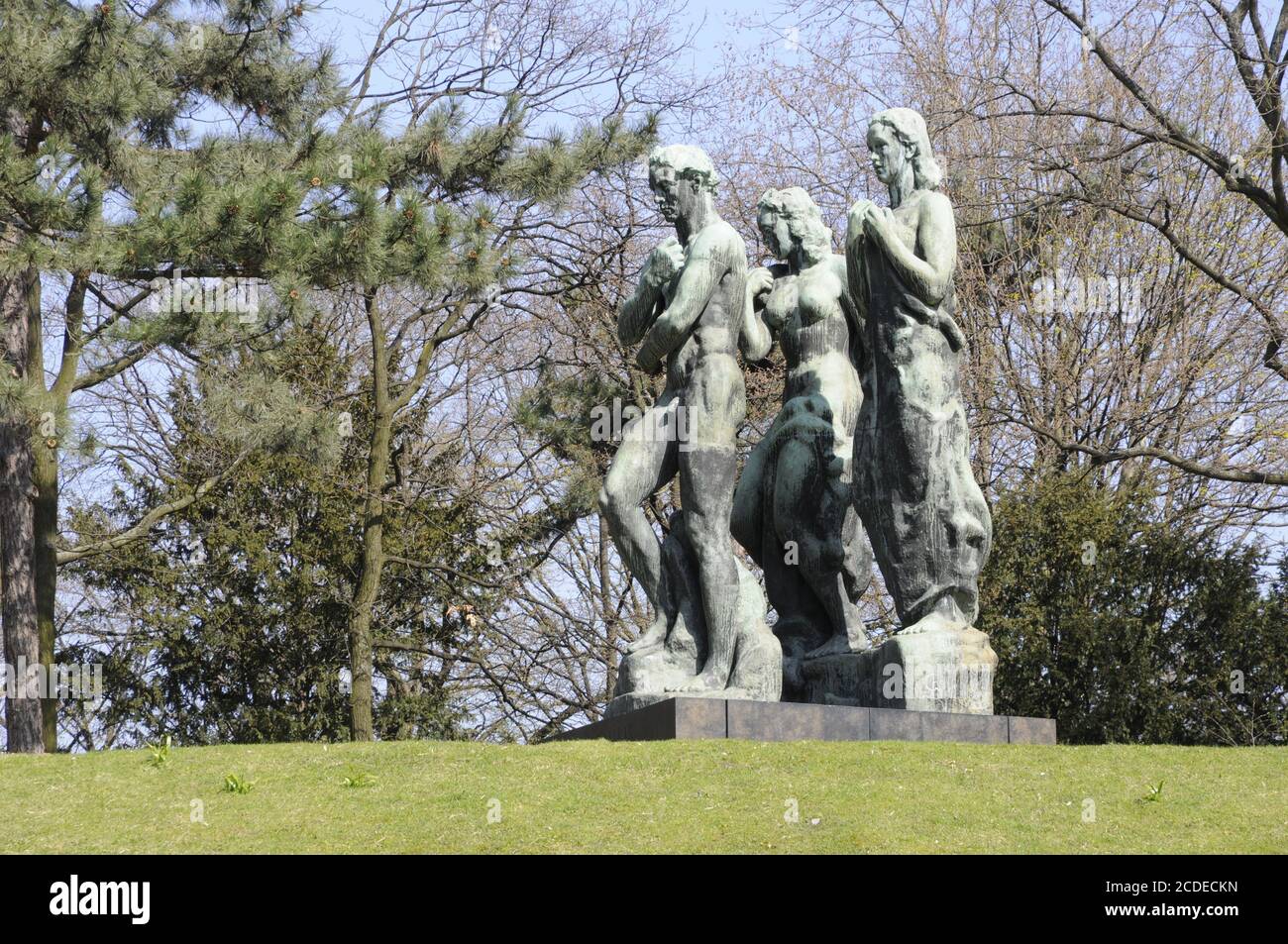 Beethoven Monument in Frankfurt Stock Photo - Alamy