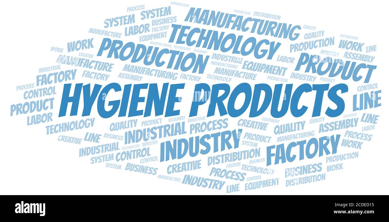 Hygiene concept word cloud background hi-res stock photography and ...
