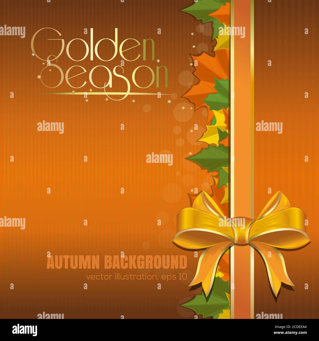 Golden season Stock Vector Images - Alamy