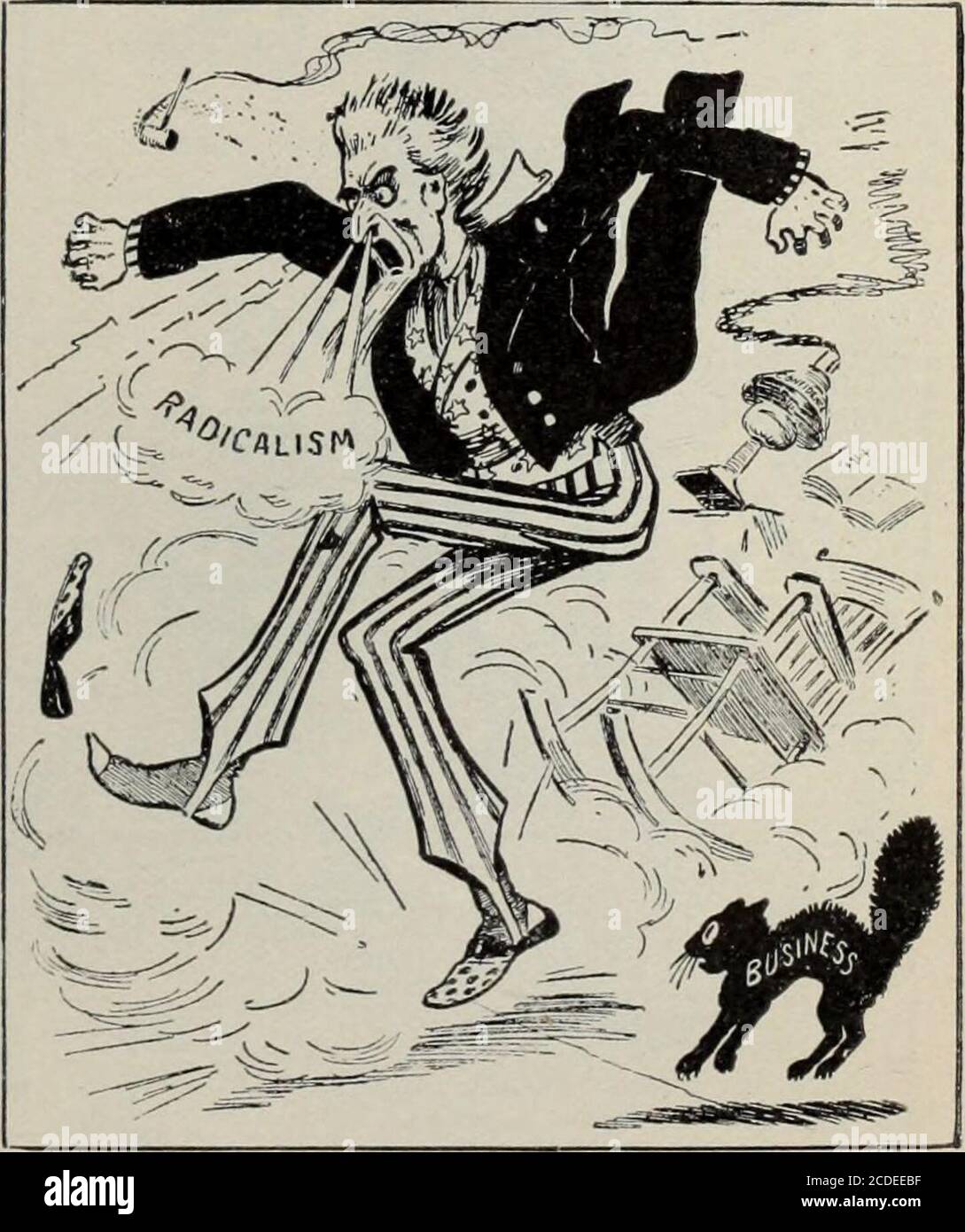 . Review of reviews and world's work . HOPEFUL SYMPTOMS,(The trusts ...