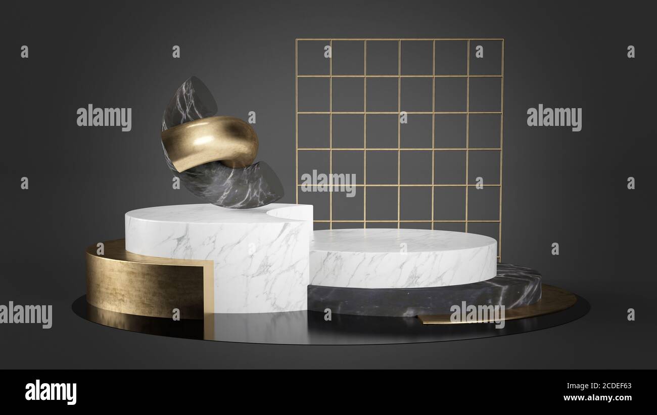 Abstract podium hi-res stock photography and images - Alamy