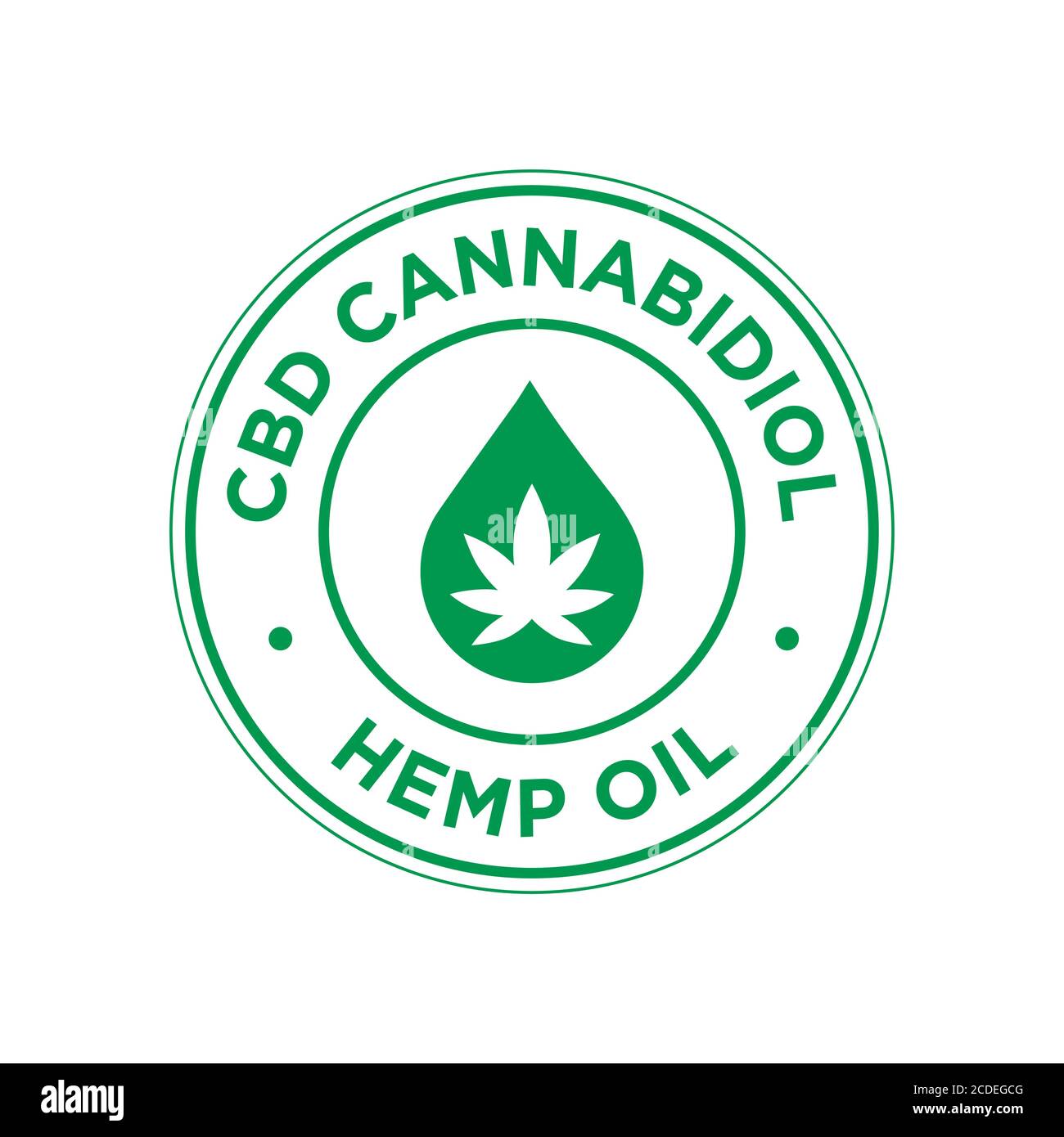 Marijuana cannabis hemp oil Stock Vector Images - Alamy