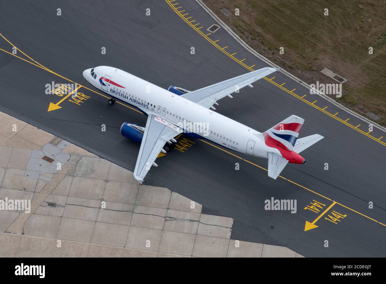 British Airways A330 taxiing Stock Photo - Alamy