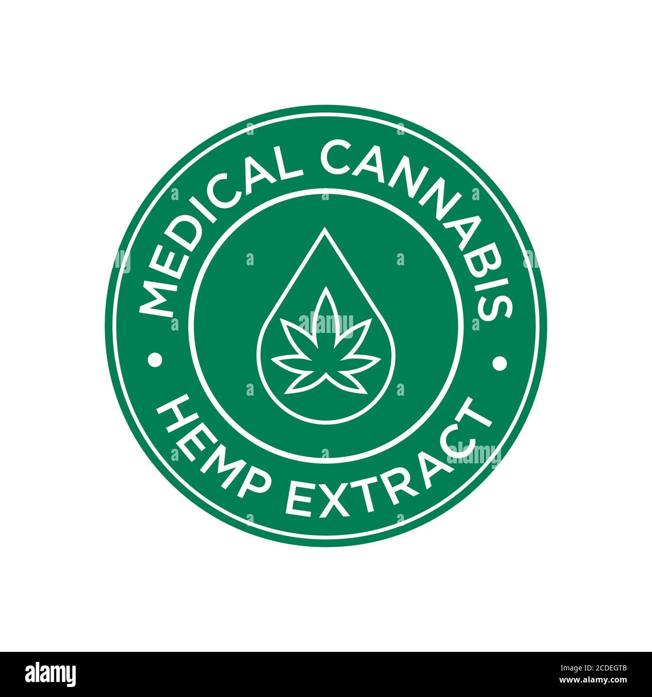 Marijuana cannabis hemp oil Stock Vector Images - Alamy