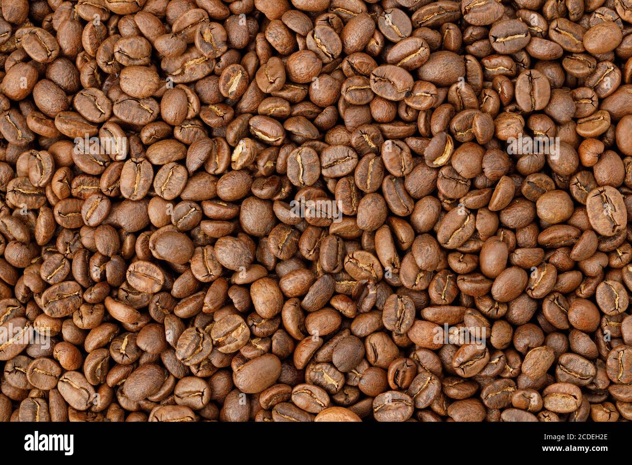 Aromatic roasted coffee beans background. Texture top view Stock Photo ...