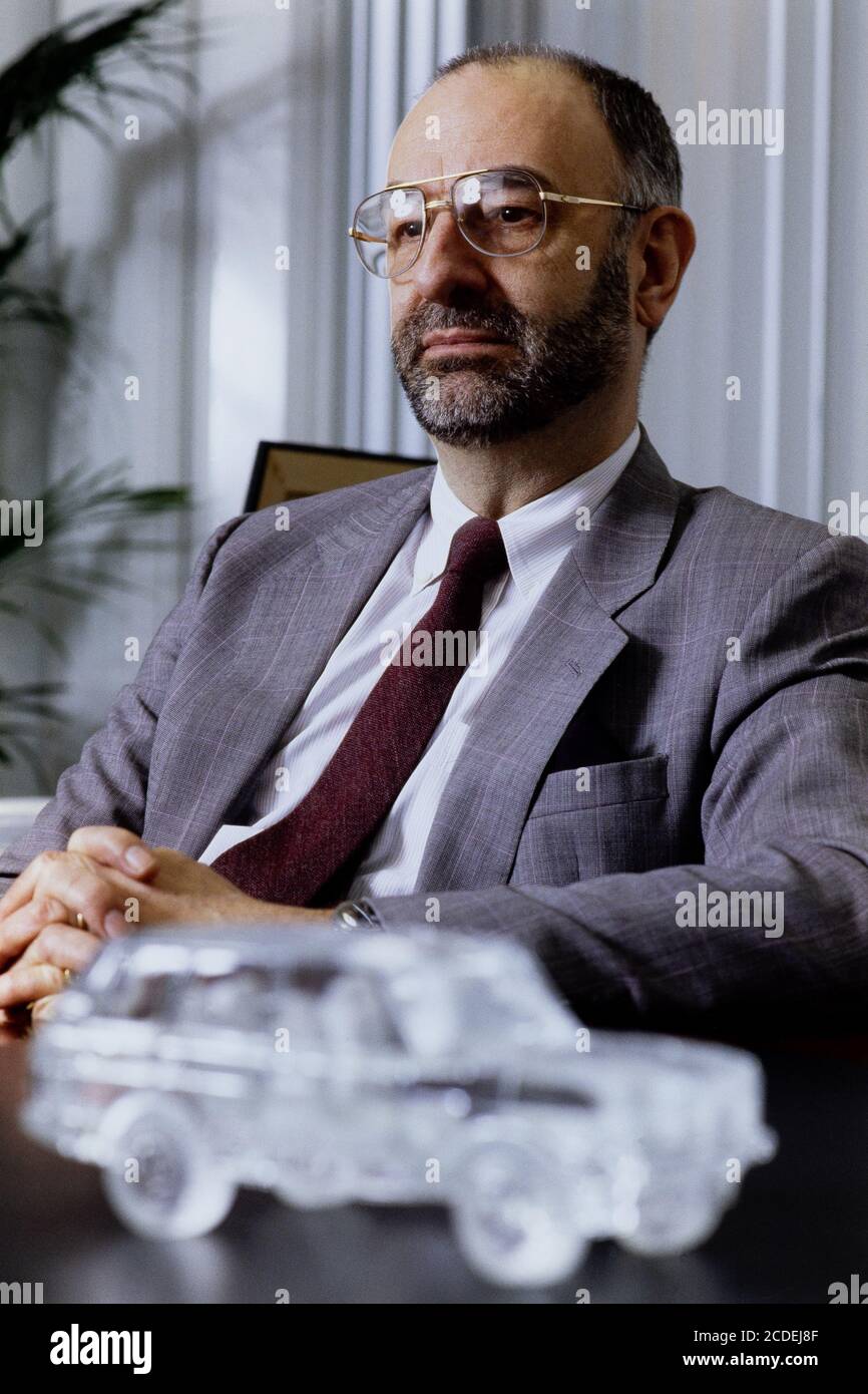 Sir Graham Day, Chairman of British Aerospace, photographed at the ...