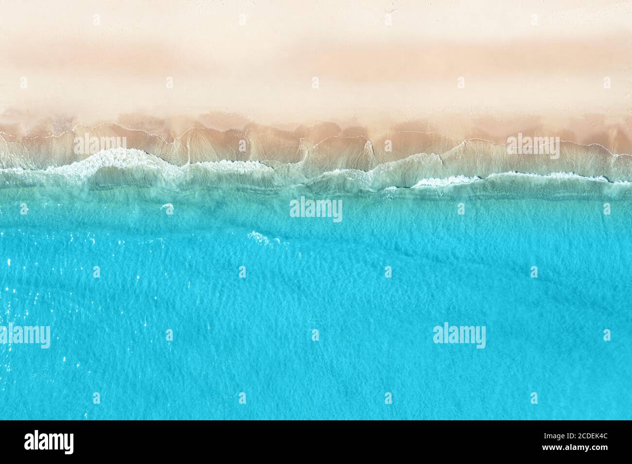 Sea Aerial view, top view, amazing nature background. The color of the ...