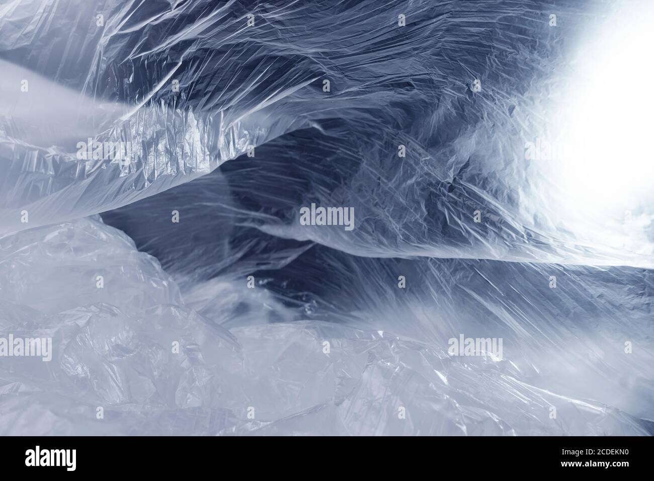 Plastic bag abstract background pattern texture for design. No Plastic ...