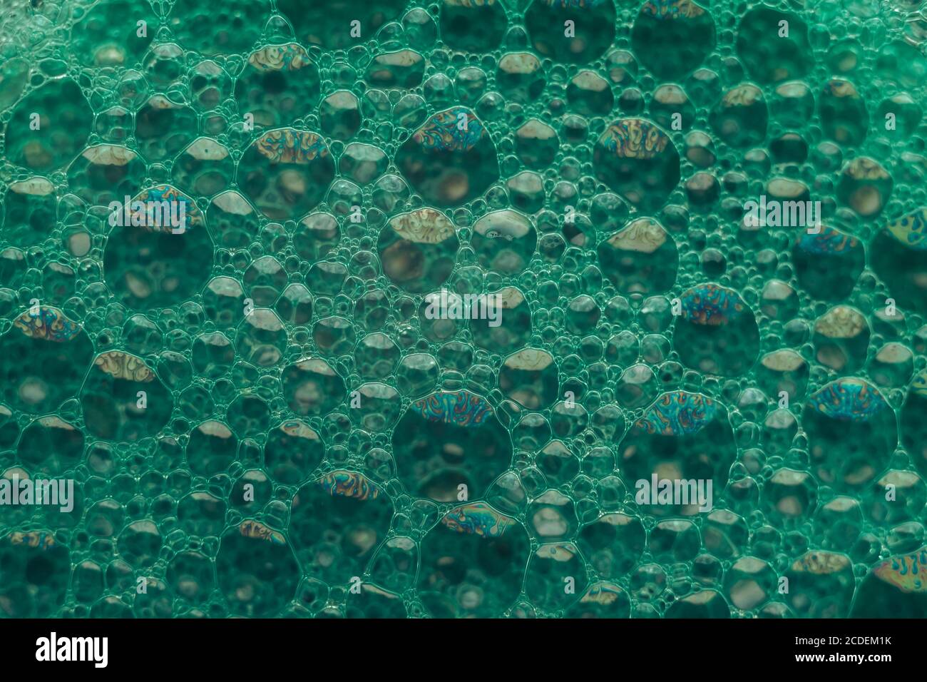 Beautiful abstract green bubbles background pattern for design. Liquid ...