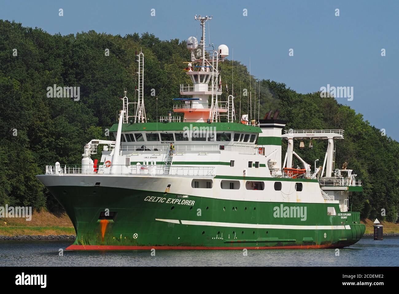 Fishing Support Vessel Celtic Explorer Stock Photo - Alamy