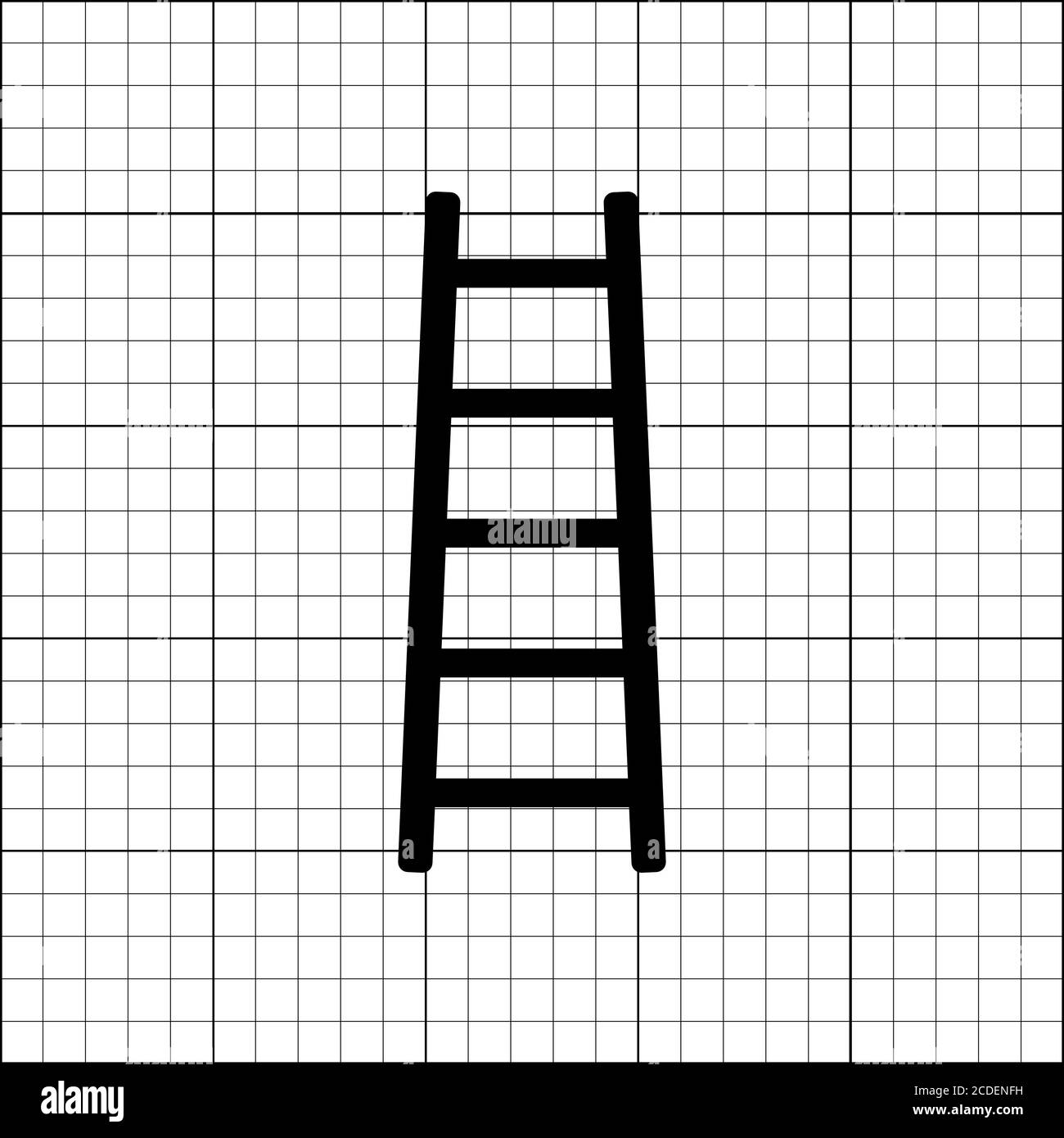 Ladder and scale paper Stock Photo - Alamy