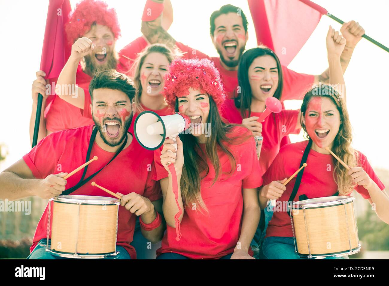 Sport football celebrating crowd hi-res stock photography and images ...