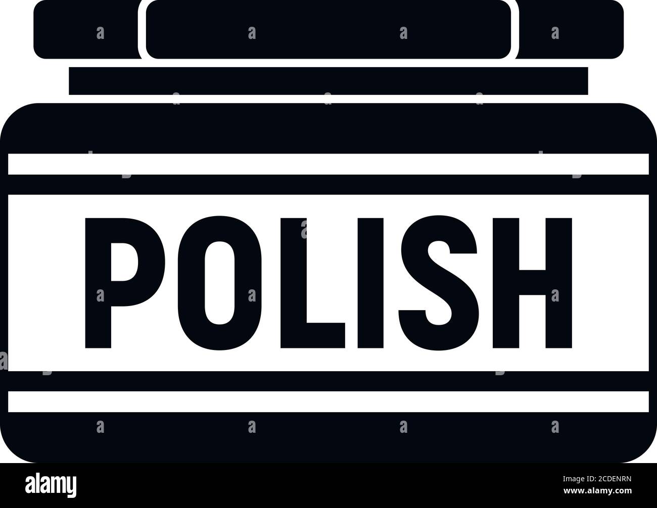 Shoe polish icon. Simple illustration of shoe polish vector icon for ...