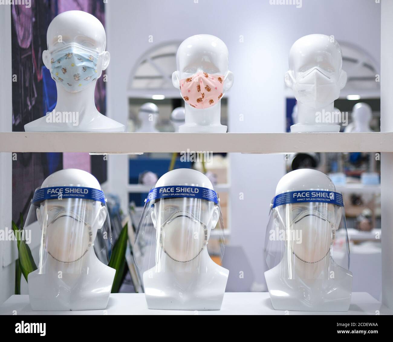 Guangzhou, China's Guangdong Province. 28th Aug, 2020. Face masks and ...